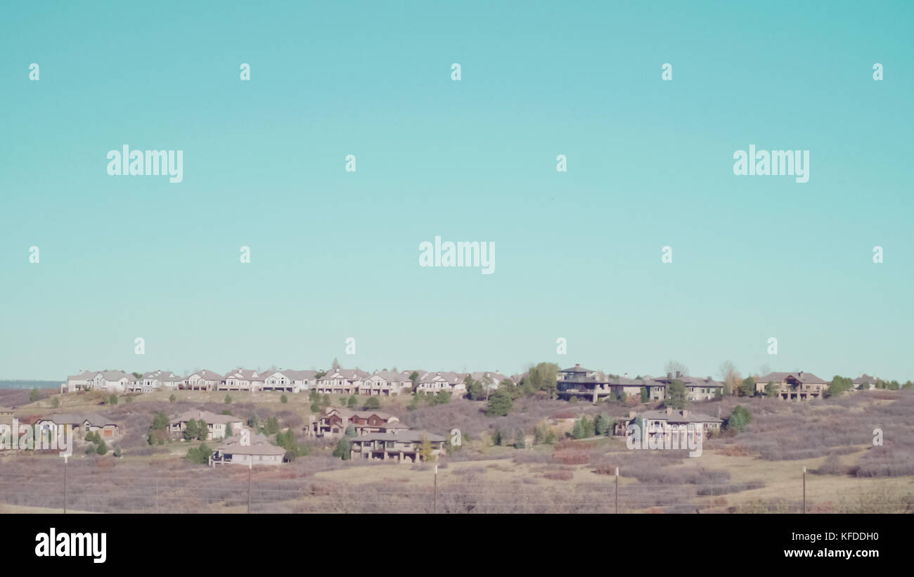 Typical suburban neighborhood in North America Stock Photo - Alamy