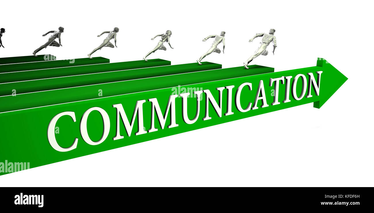 Communication Opportunities as a Business Concept Art Stock Photo - Alamy