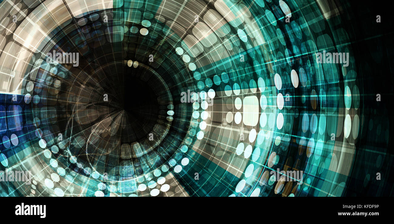 Digital Technology Network and Cyber Security Grid Stock Photo - Alamy