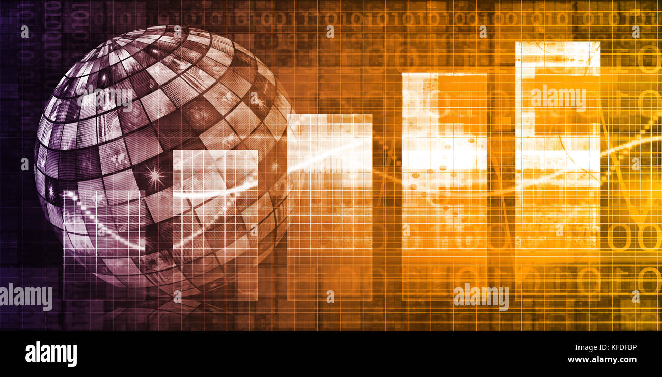 Modern Science as a Corporate Background Art Stock Photo - Alamy