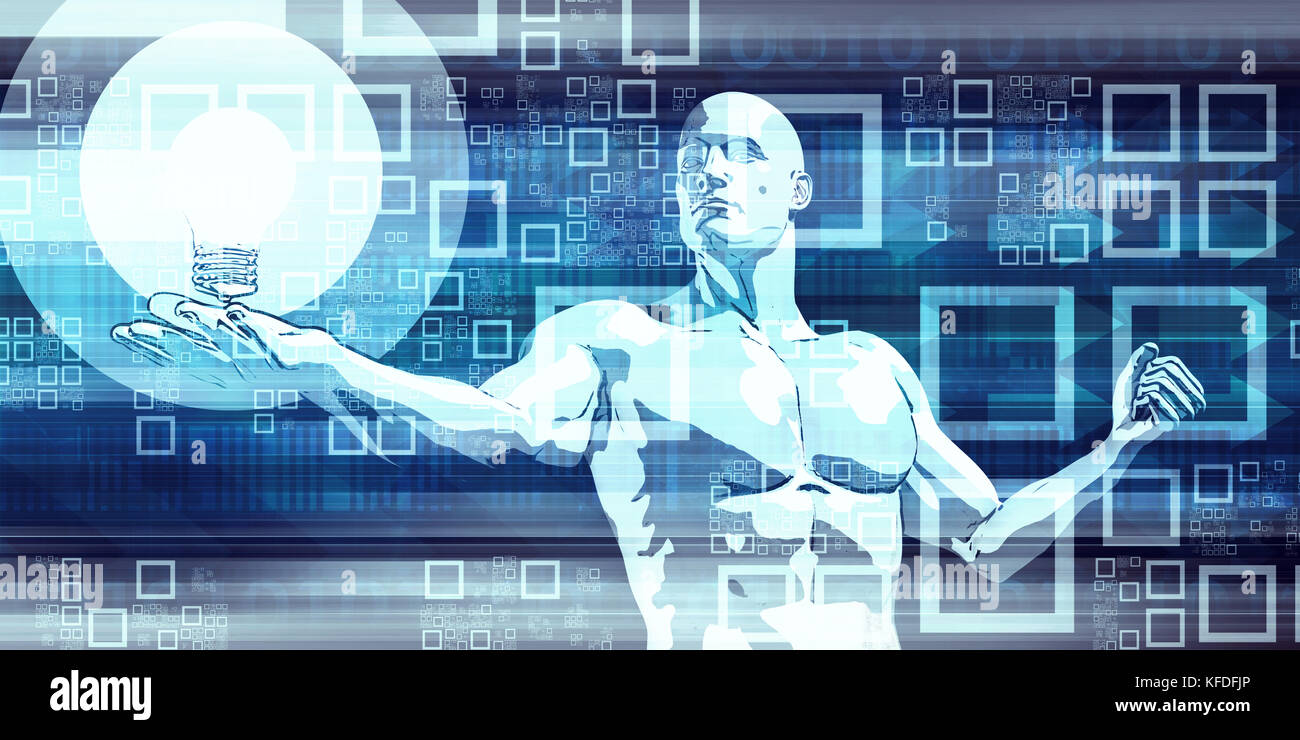 Innovation Abstract for a Business Concept Stock Photo - Alamy