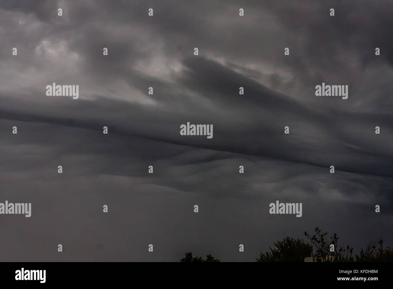 Thunderclouds over Kings Canyon, Northern Territory, Australia Stock ...