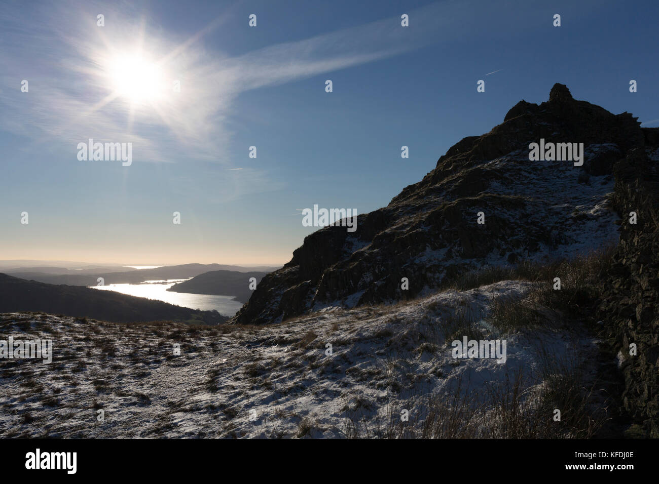 Low sun over winter hi-res stock photography and images - Alamy