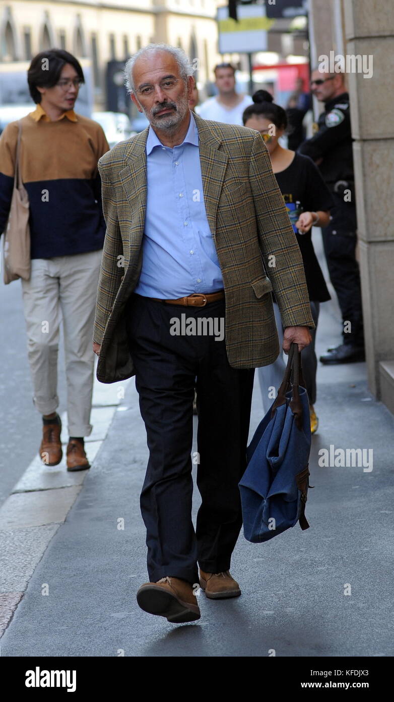 Gad Lerner out and about in Milan Featuring: Gad Lerner Where: Milan ...