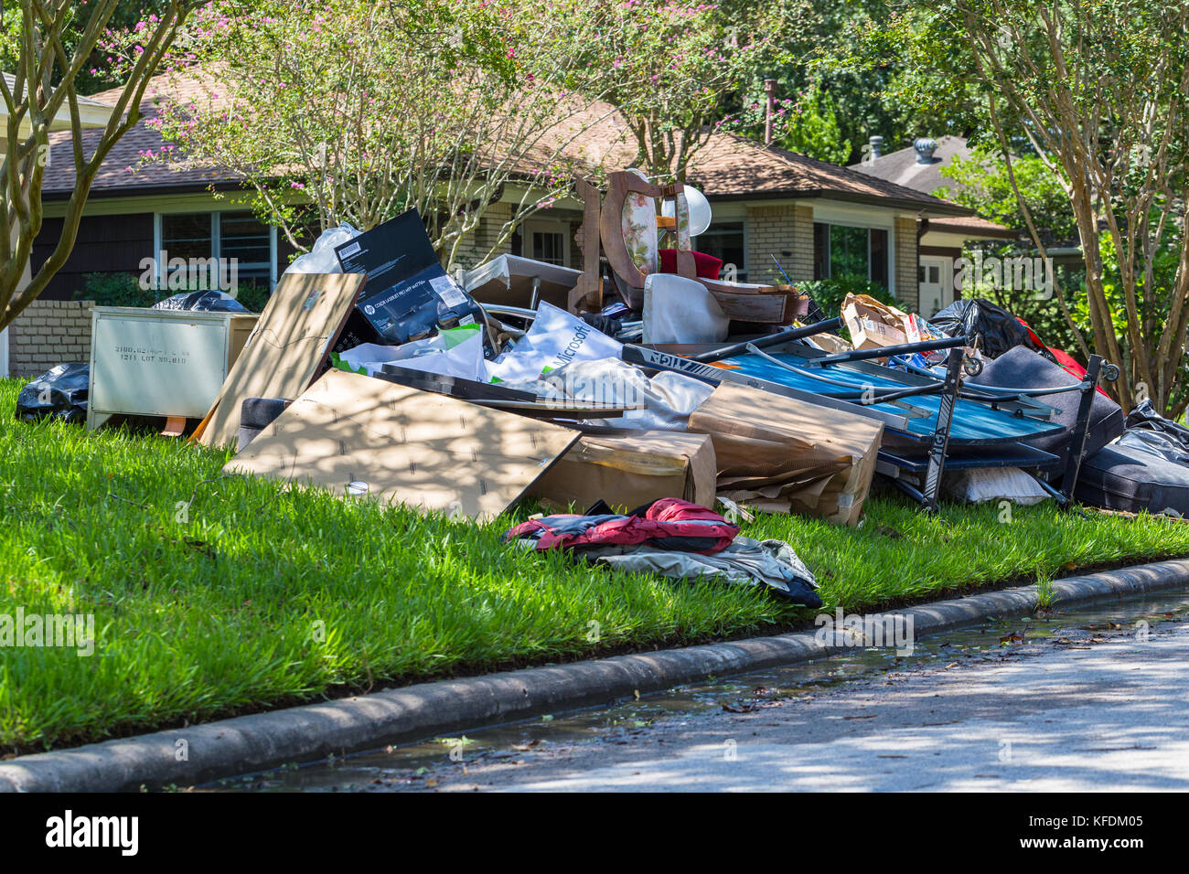 Life after devastating floods Stock Photo - Alamy