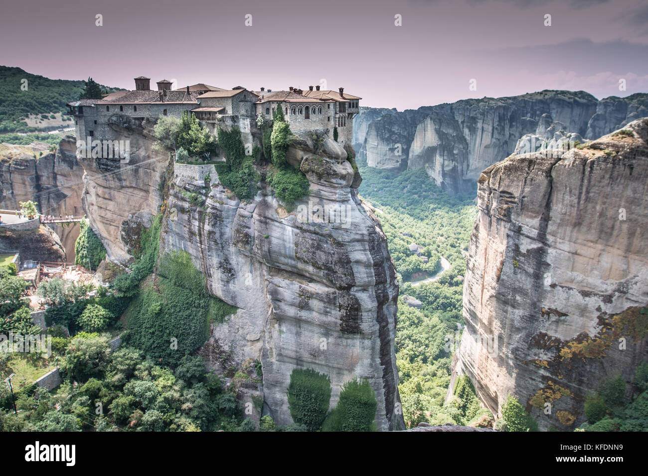 Meteora in Greece Stock Photo - Alamy