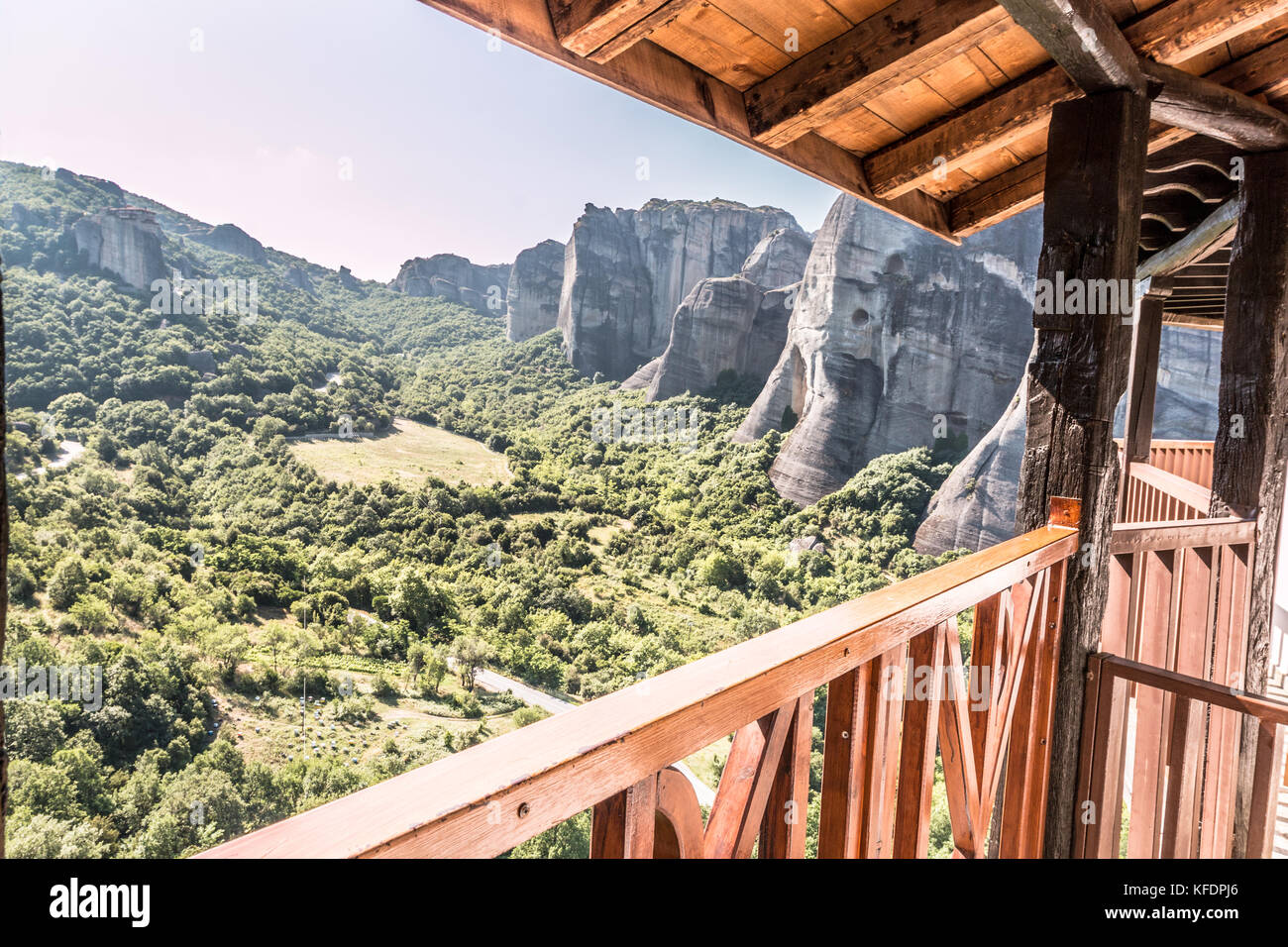 Rocks in Meteora Greece Stock Photo - Alamy