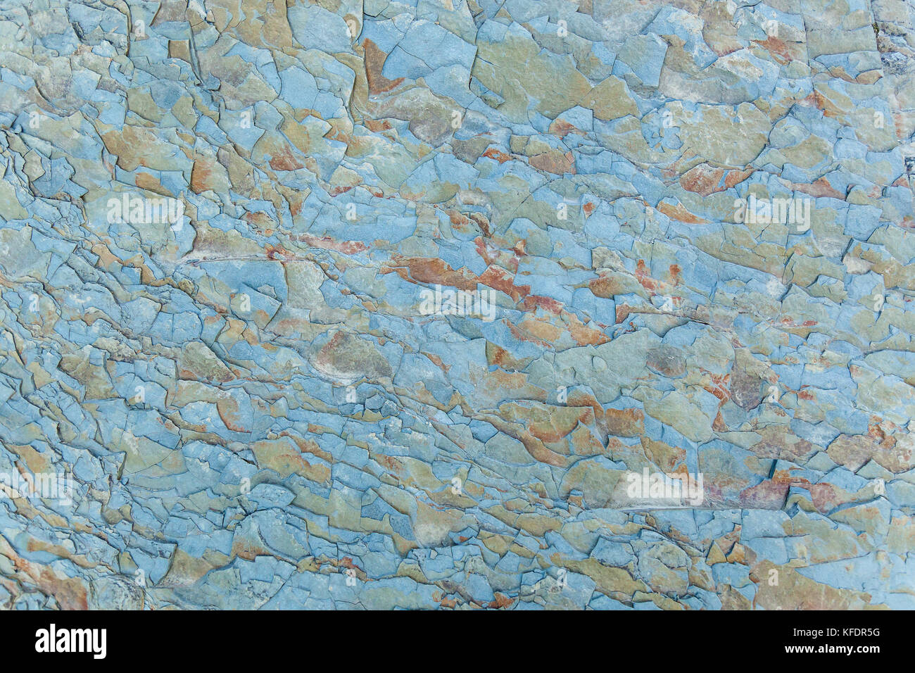 the texture of the stone is blue with red spots Stock Photo - Alamy