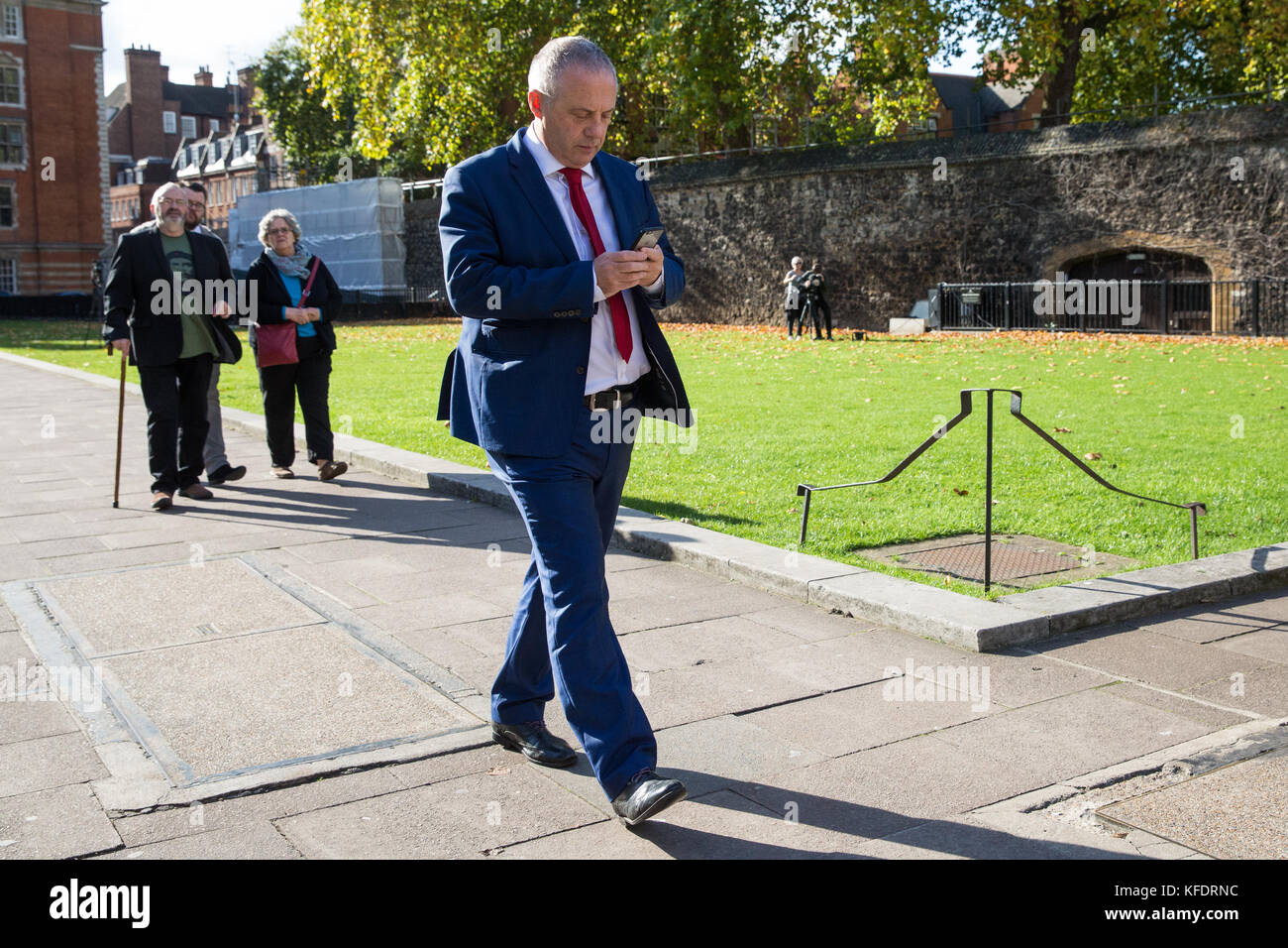 London, UK. 25th October, 2017. John Mann, Labour MP for Bassetlaw ...