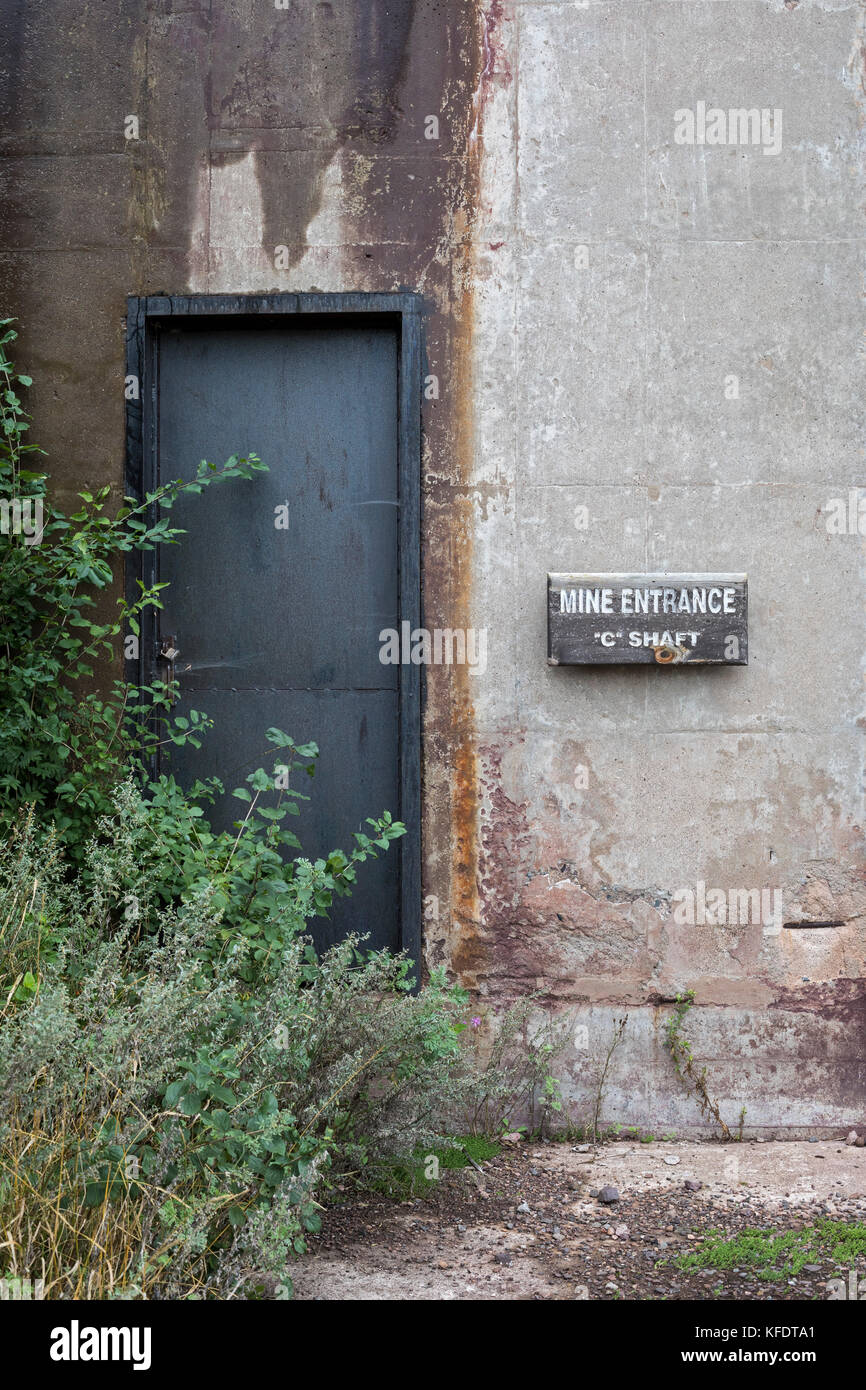 Ishpeming, Michigan - The Cliffs Shaft Mining Museum, which preserves ...