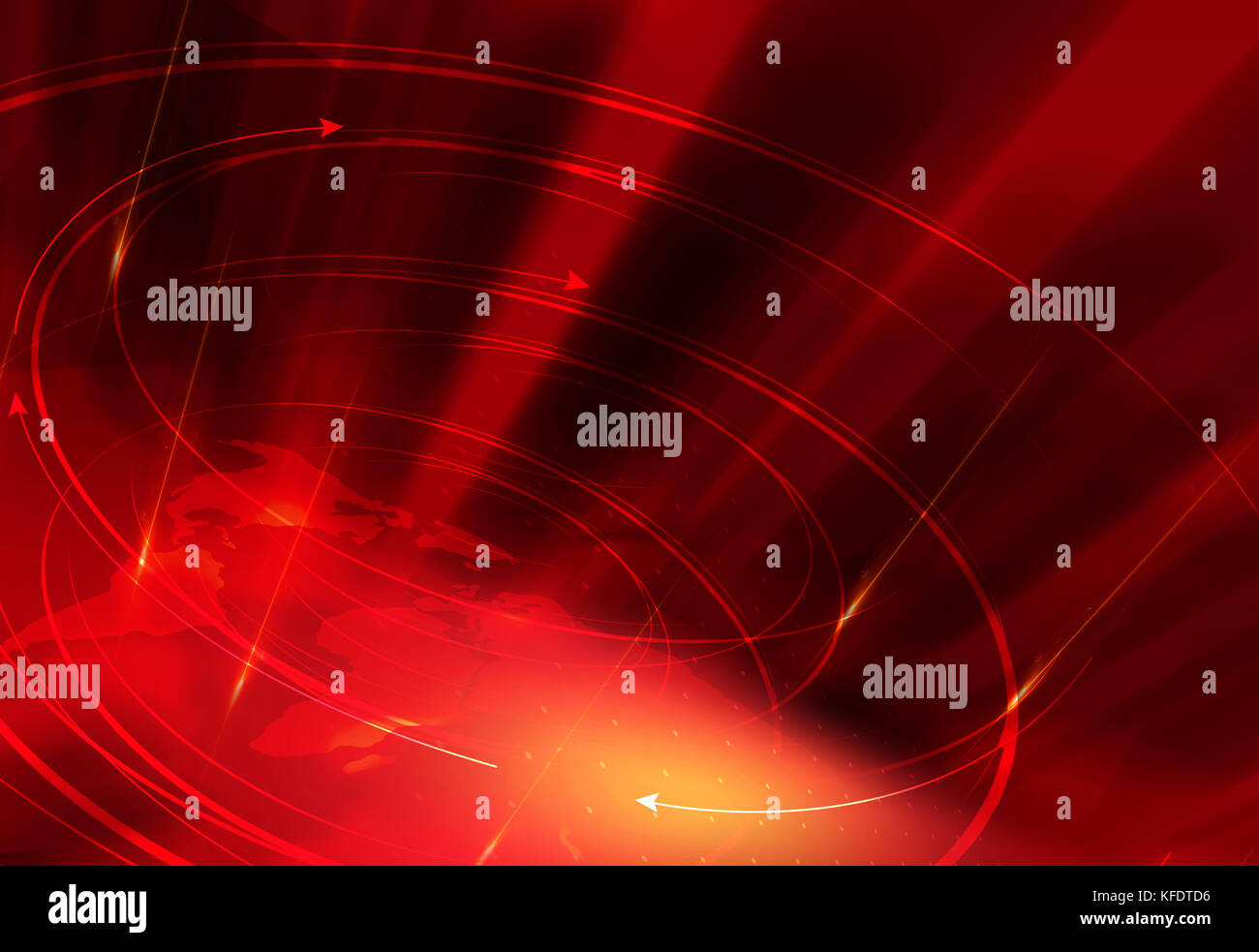 Graphical red theme news background, Suitable forTv and virtual media ...