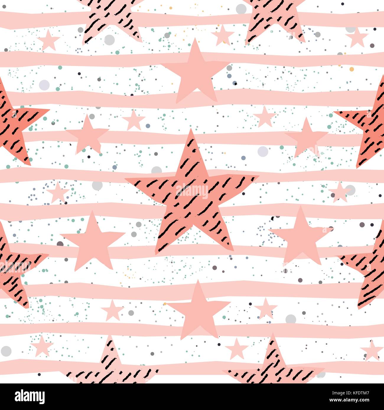 Cute Seamless Star Pattern. Great for backgrounds, backdrops, cars ...