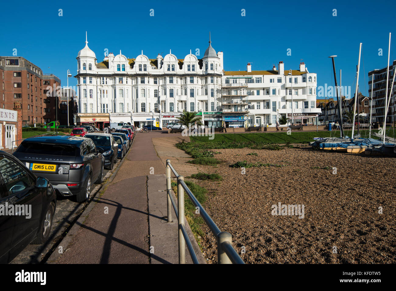 Bexhill-on-Sea. Scenes on the sea front Stock Photo - Alamy