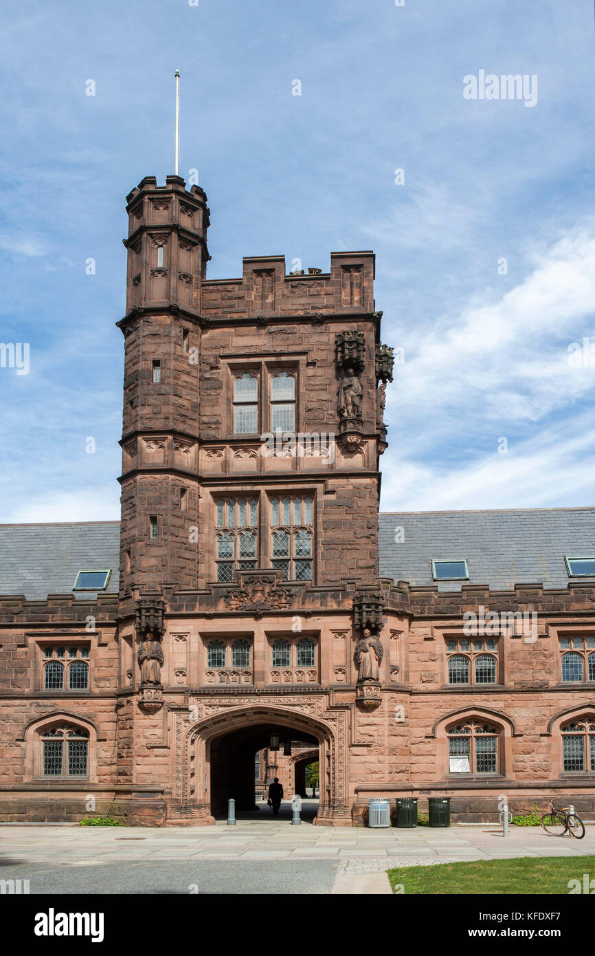 Princeton university east pyne hall building hi-res stock photography ...