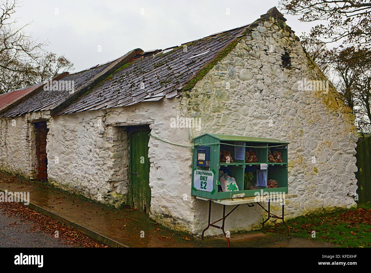 Honesty Stall. A series of unregulated bespoke stalls / shops selling ...