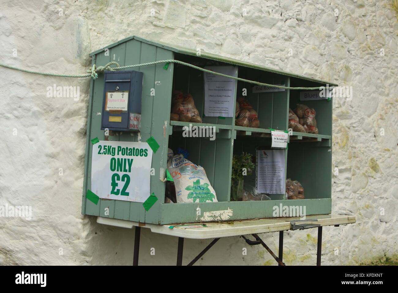 Honesty Stall. A series of unregulated bespoke stalls / shops selling ...
