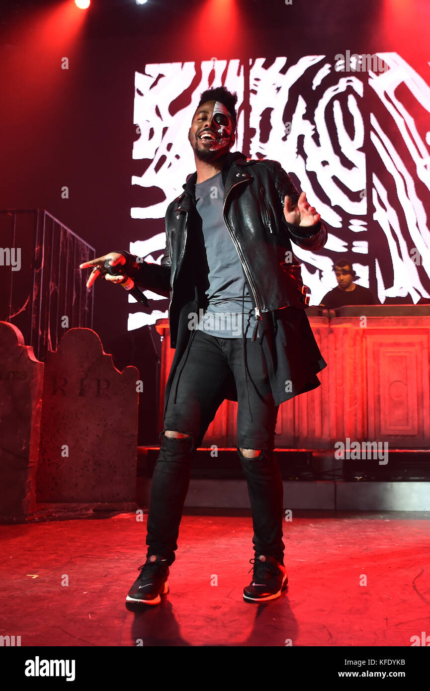 Nathan Vincent Duvall of Disciples performs during Capital's Monster ...