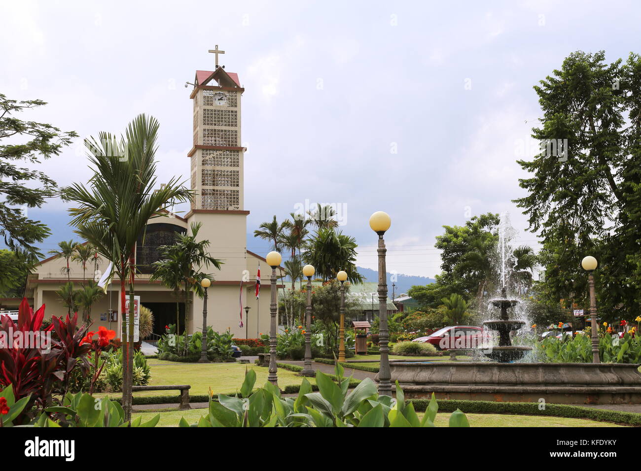 Parque de La Fortuna, Calle 470, La Fortuna, Alajuela province, Costa ...