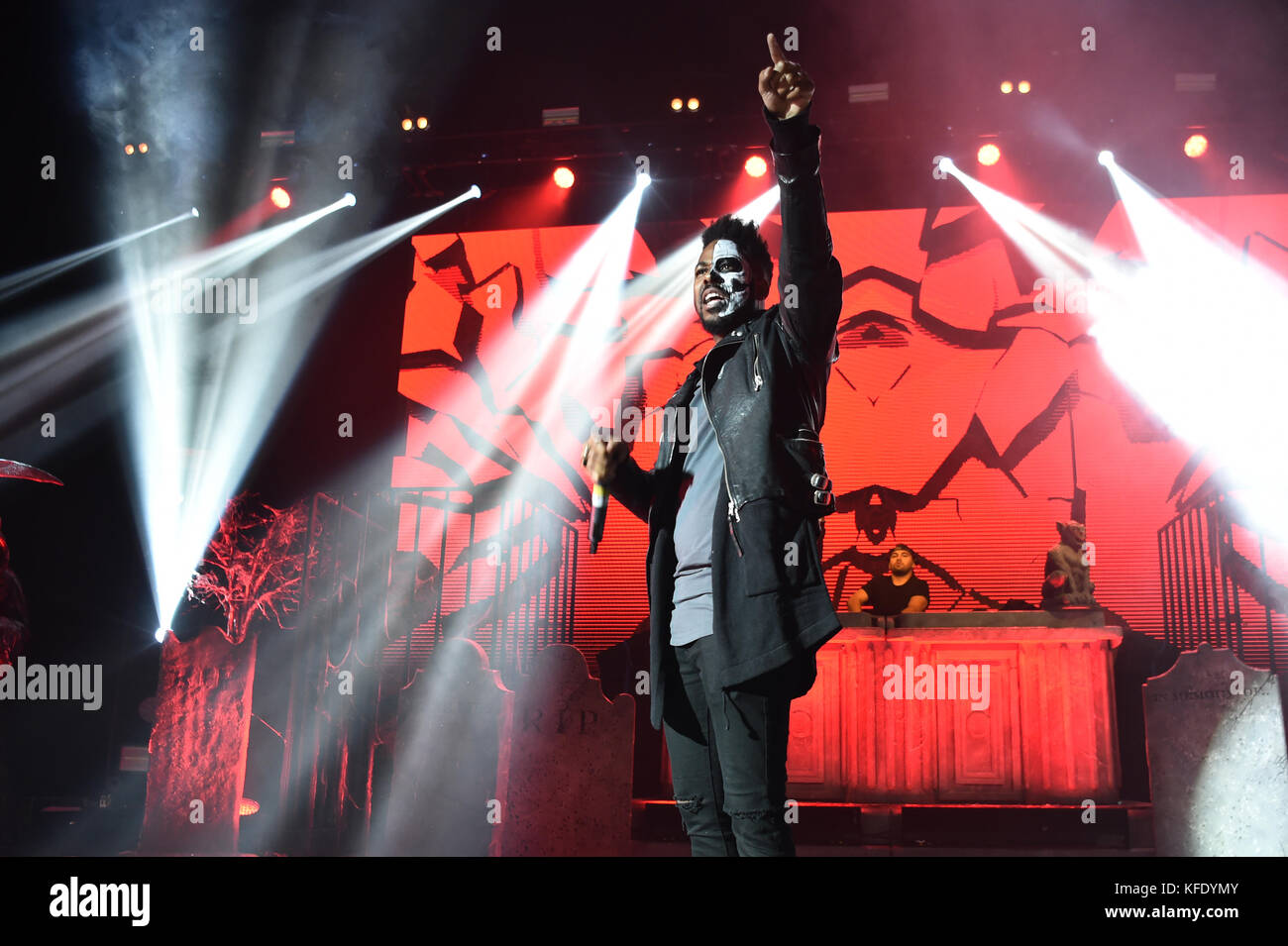 Nathan Vincent Duvall of Disciples performs during Capital's Monster ...