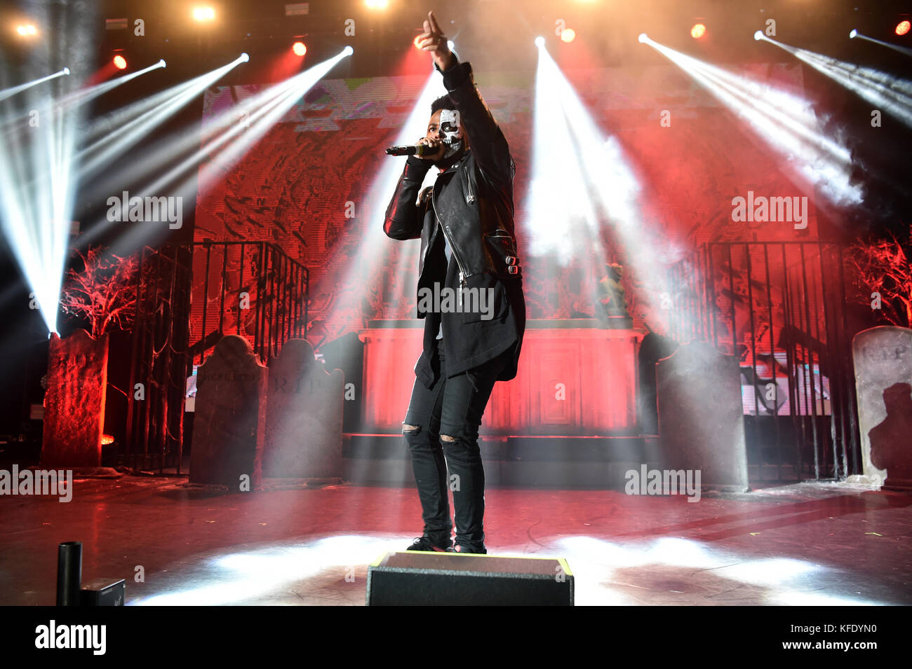 Nathan Vincent Duvall of Disciples performs during Capital's Monster ...