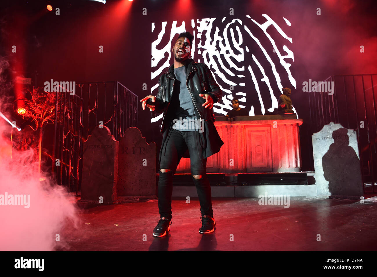 Nathan Vincent Duvall of Disciples performs during Capital's Monster ...