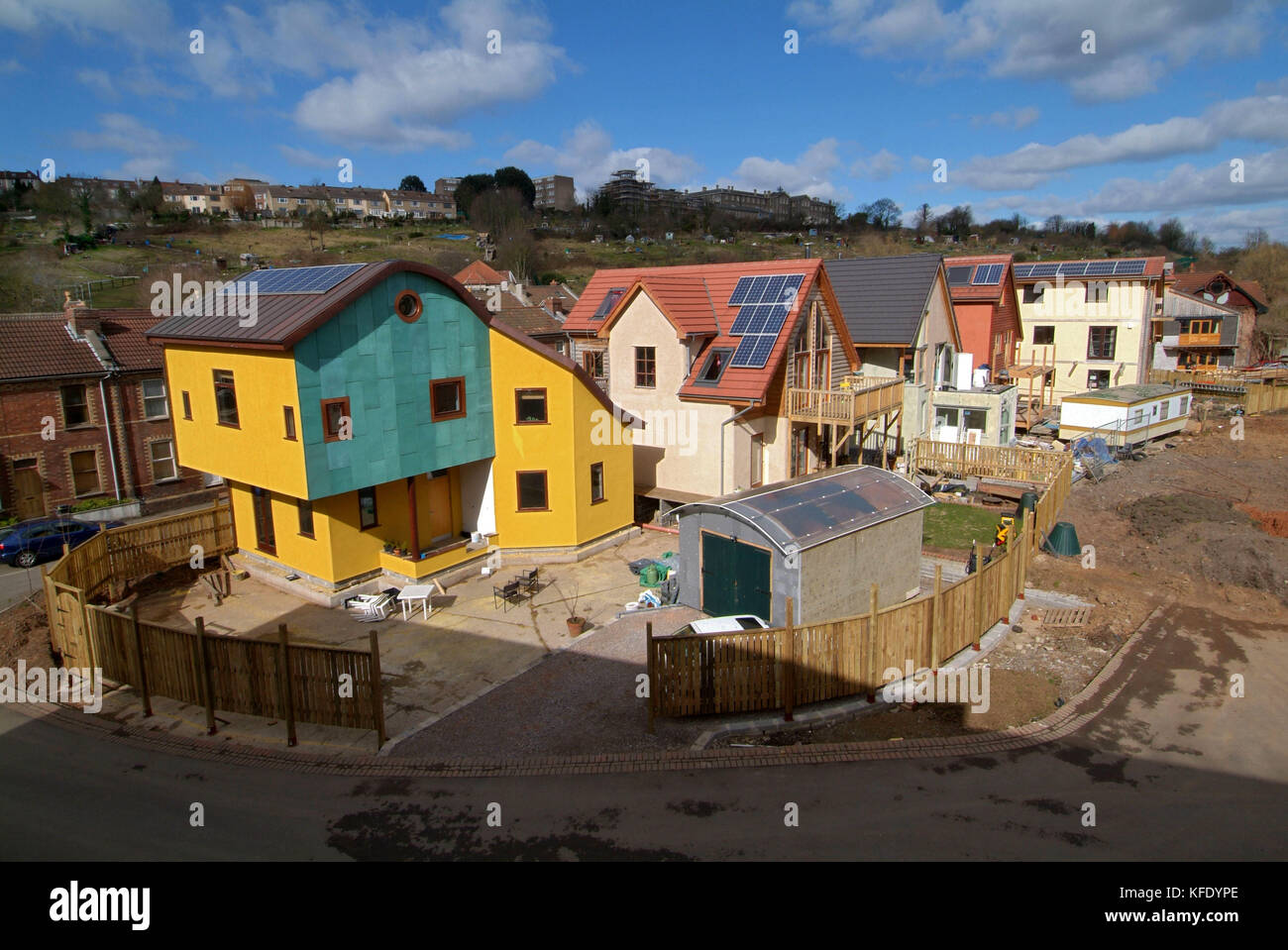 Ashley vale self build community hi-res stock photography and images ...