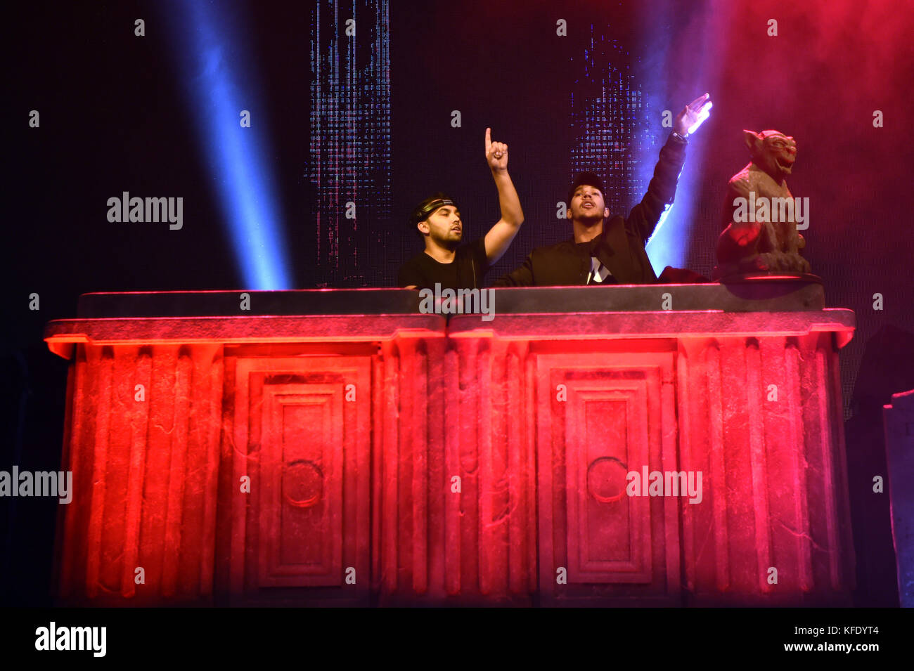 Gavin Koolman (right) and Luke McDermott of Disciples perform during ...