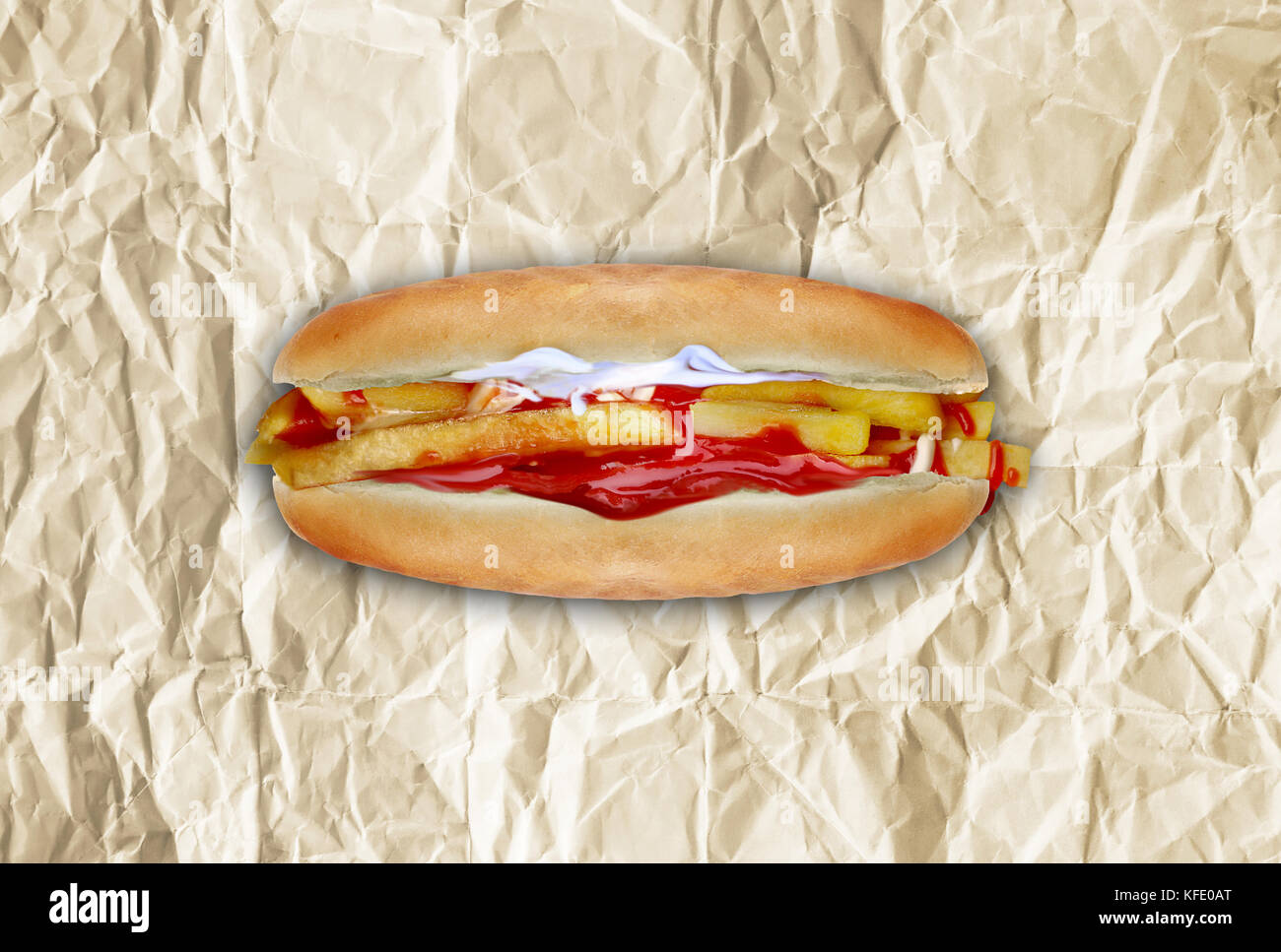 Chip Butty High Resolution Stock Photography and Images - Alamy