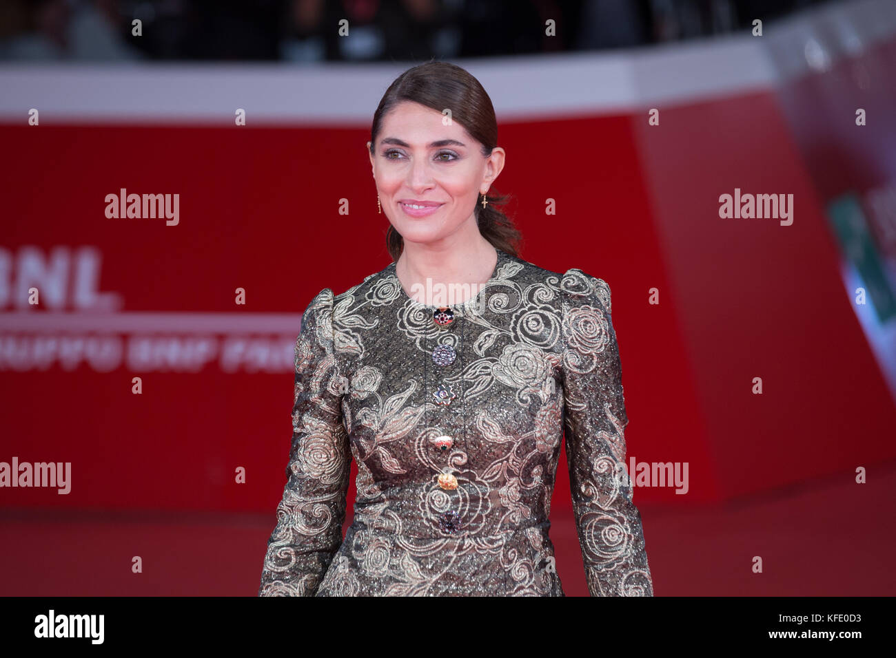 Rome, Italy. 27th Oct, 2017. Red Carpet with actress and Italian model ...
