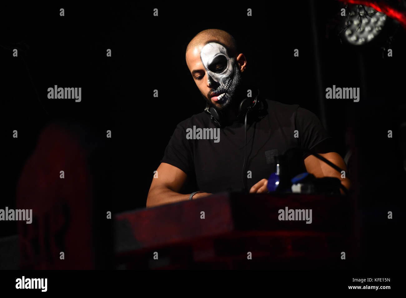 Capital FM DJ Marvin Humes during Capital's Monster Mash-Up With VOXI ...