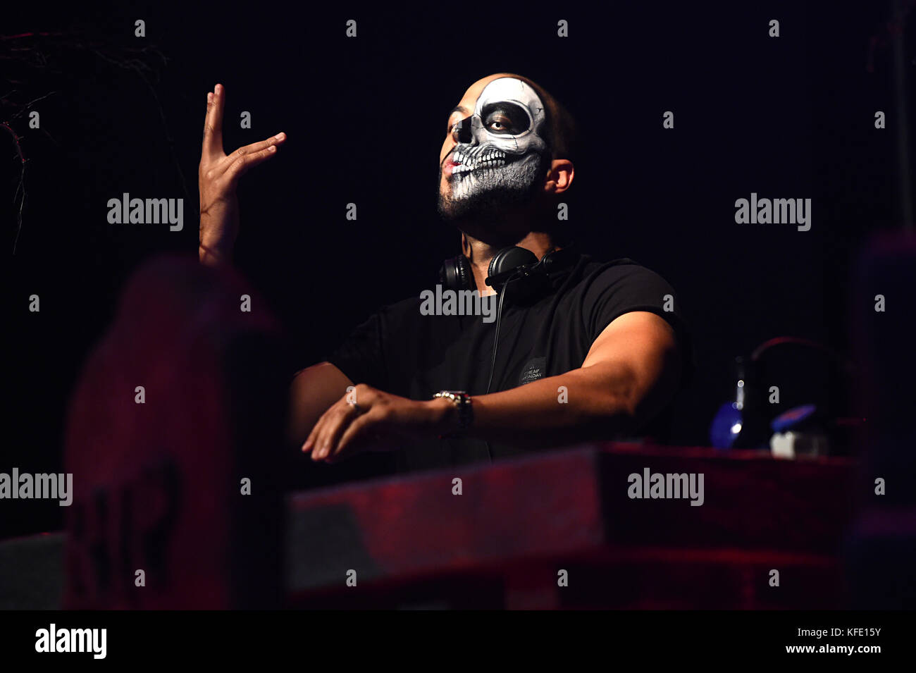 Capital FM DJ Marvin Humes during Capital's Monster Mash-Up With VOXI ...