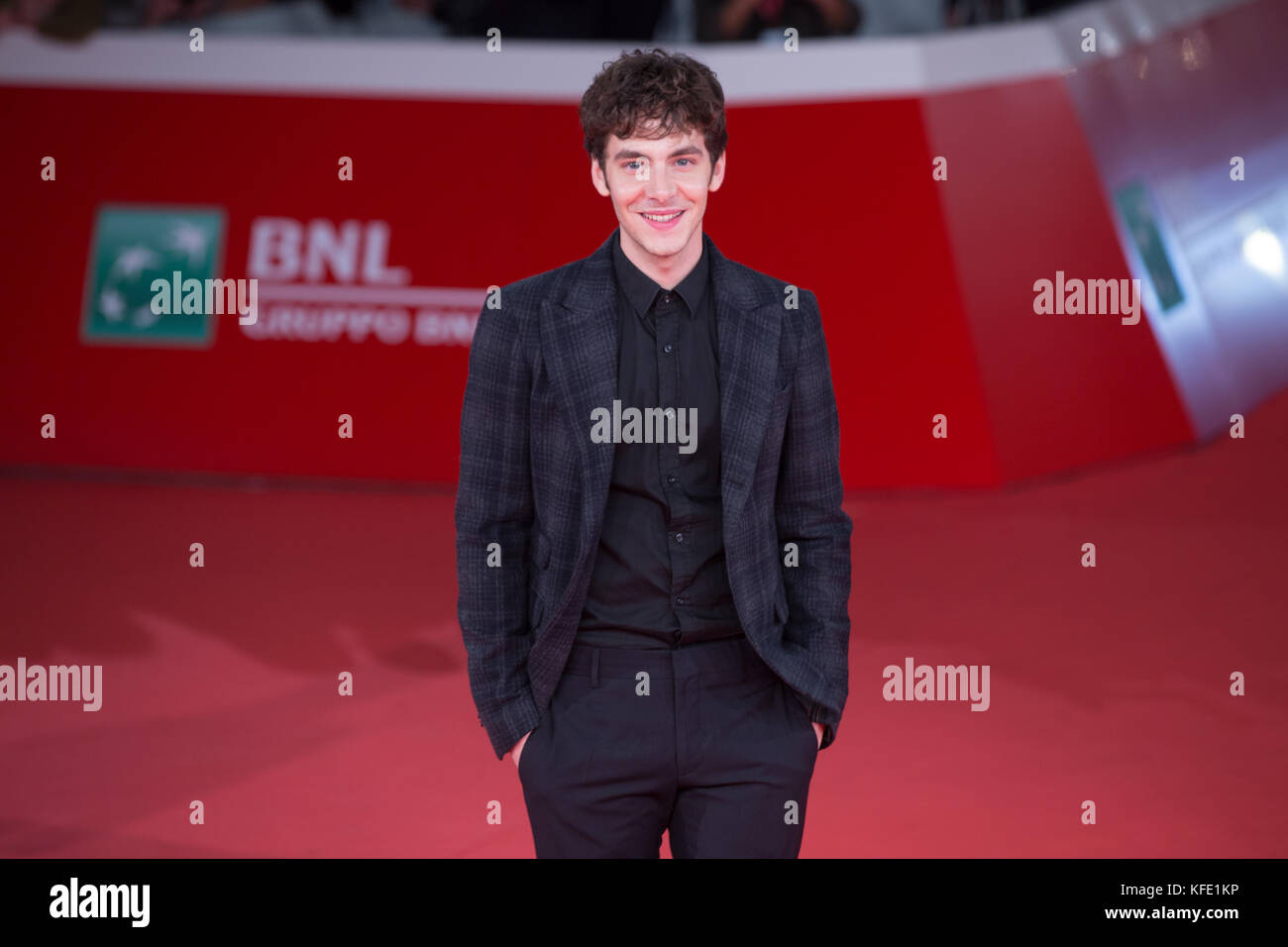 Rome, Italy. 27th Oct, 2017. Italian actor Alessandro Sperduti during ...
