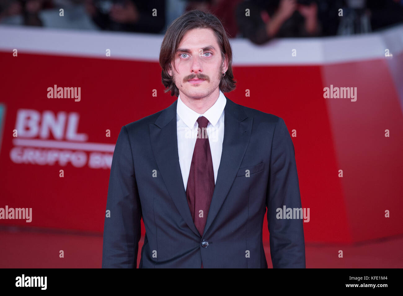 Rome, Italy. 27th Oct, 2017. Italian actor Luca Marinetti during the ...