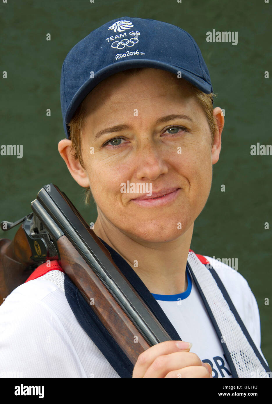 Alena Allen, Olympic Women's Skeet shooter with husband and coach ...