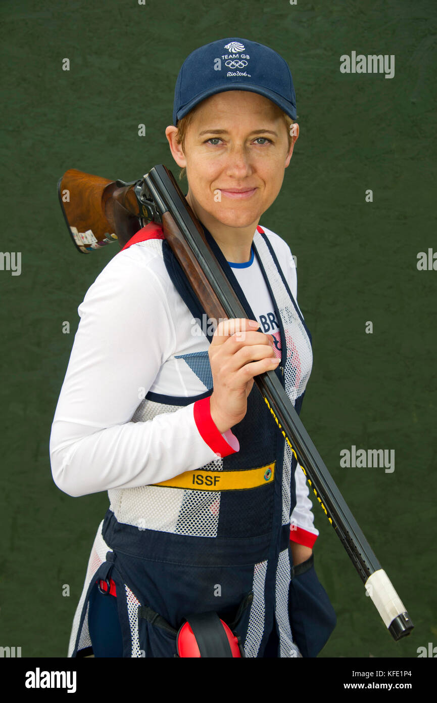 Alena Allen, Olympic Women's Skeet shooter with husband and coach ...