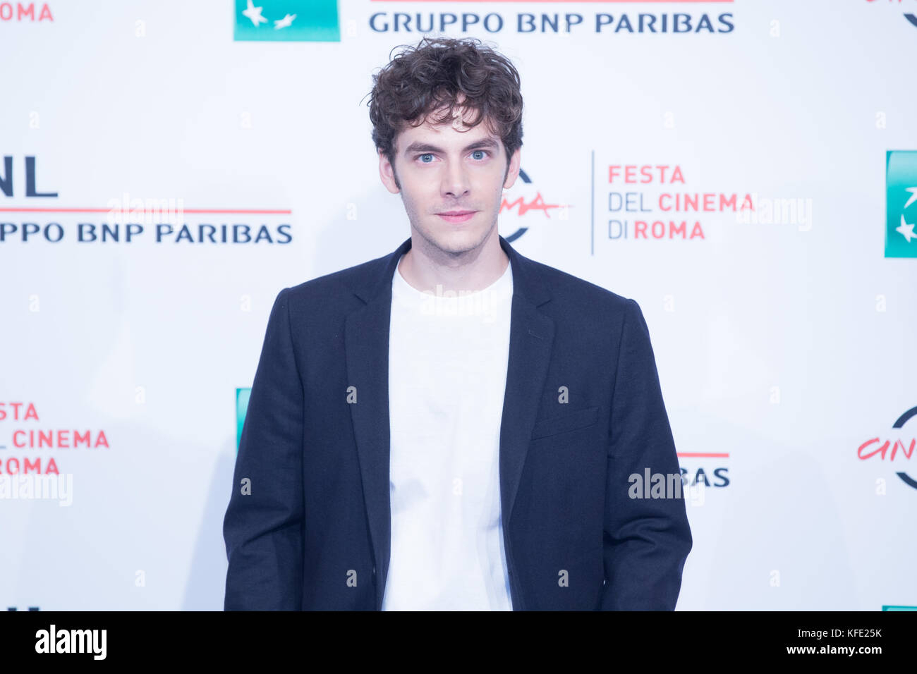 Roma, Italy. 27th Oct, 2017. Italian actor Alessandro Sperduti during ...