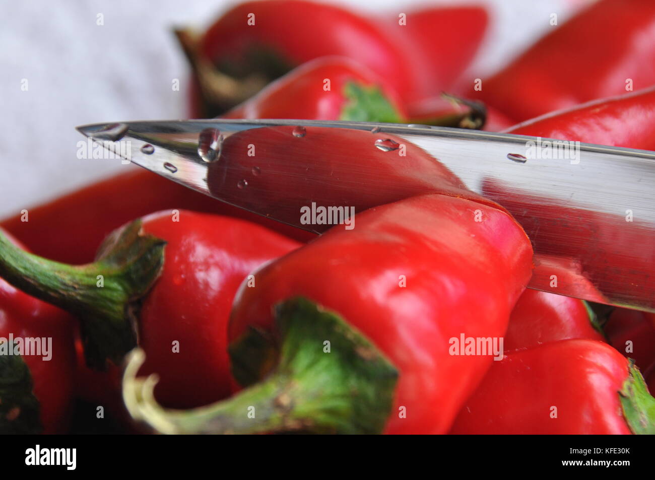 Hot pepper. Pods red vegetables, spicy Stock Photo - Alamy