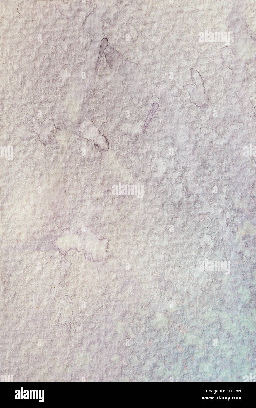 Gentle watercolor structure with stains on paper Stock Photo - Alamy