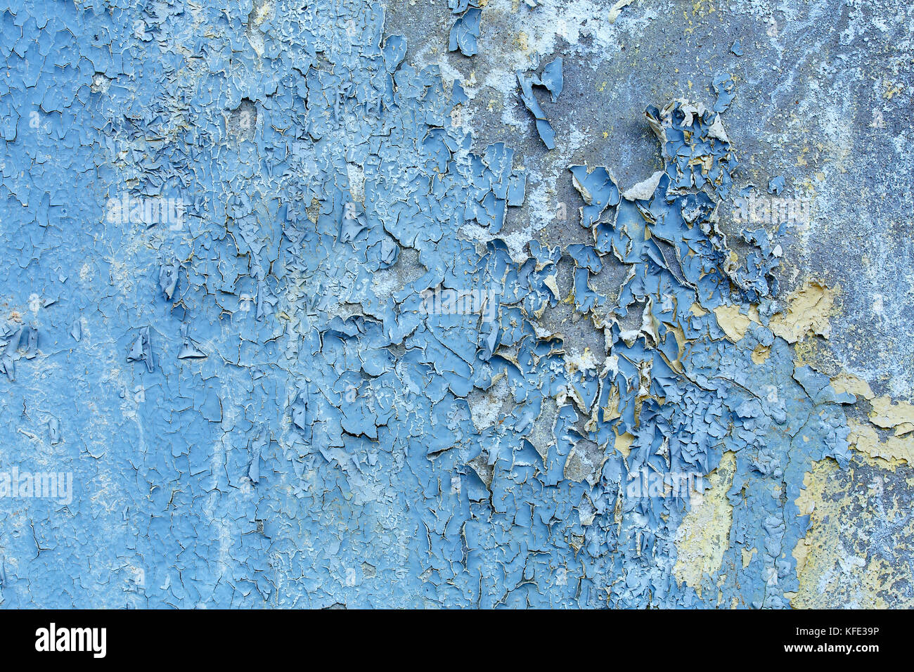 Blue crackle wall texture, color crackle background Stock Photo - Alamy
