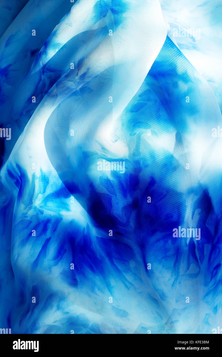 batik background, textile batik structure. Blue color Stock Photo - Alamy