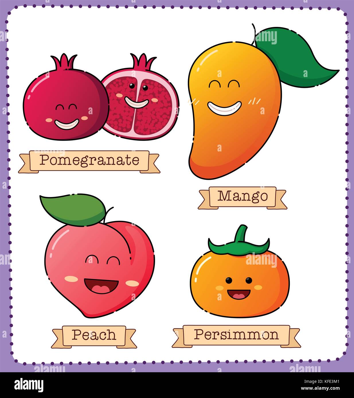 frui vector illustration Stock Vector Image & Art - Alamy