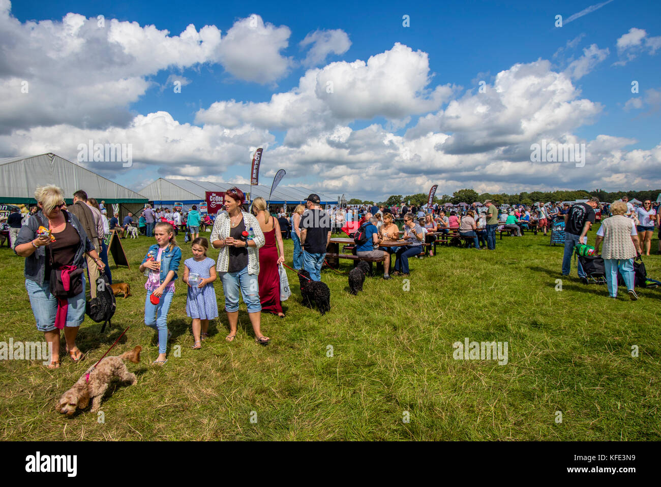 Visitors enjoying a day out at Cheshire Game and Country Show at ...