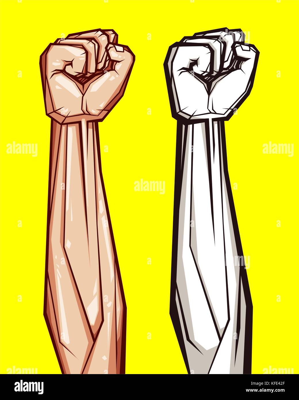 Revolution Hand Vector