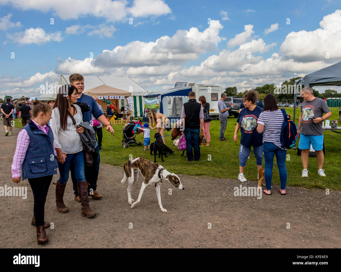 Visitors enjoying a day out at Cheshire Game and Country Show at ...