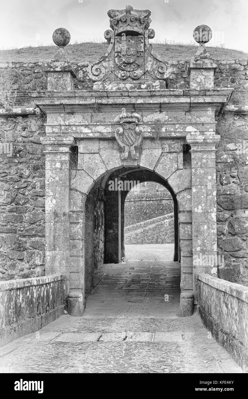 Fortaleza of Valenca, highlight along the Camino de Santiago trail ...