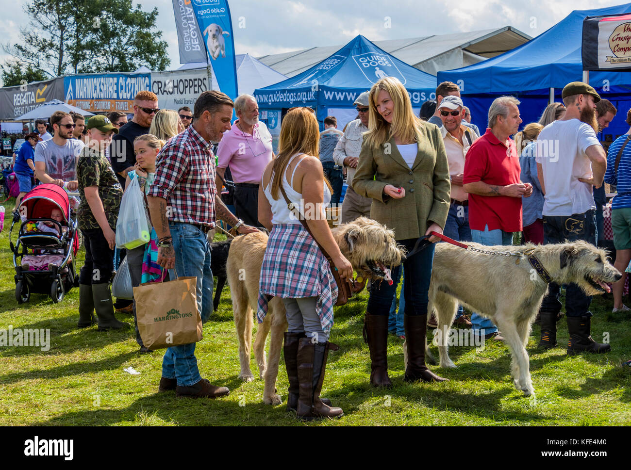 Visitors enjoying a day out at Cheshire Game and Country Show at ...