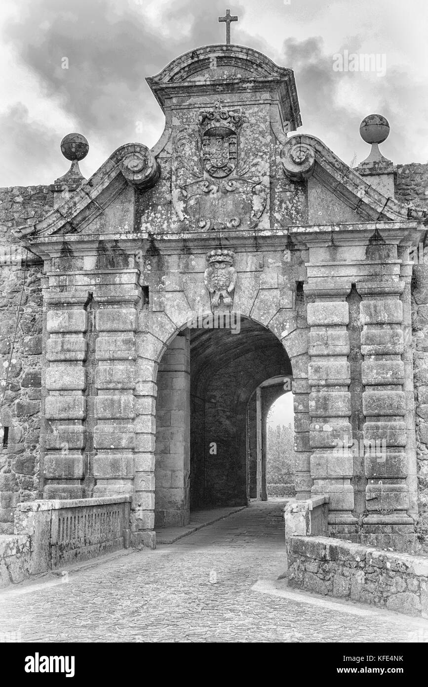 Fortaleza of Valenca, highlight along the Camino de Santiago trail ...