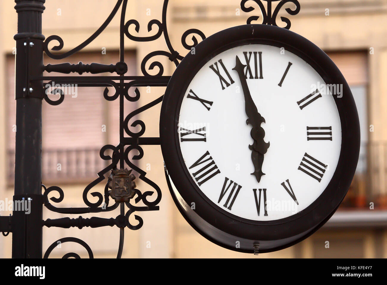 Spain clock hi-res stock photography and images - Alamy