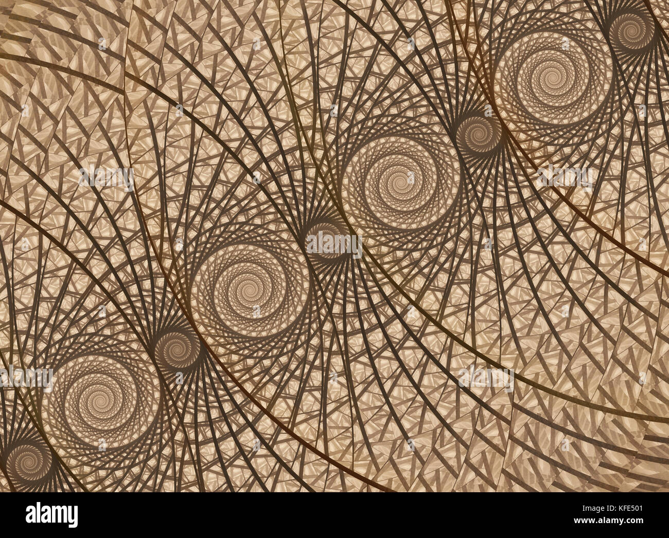 abstract fractal background a computer-generated 2D illustration ...