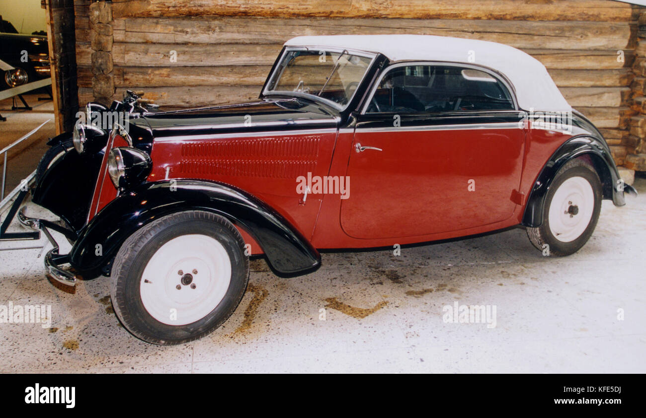 Riga Latvia 2006 Car museum DKW convertible from 1939 Stock Photo - Alamy